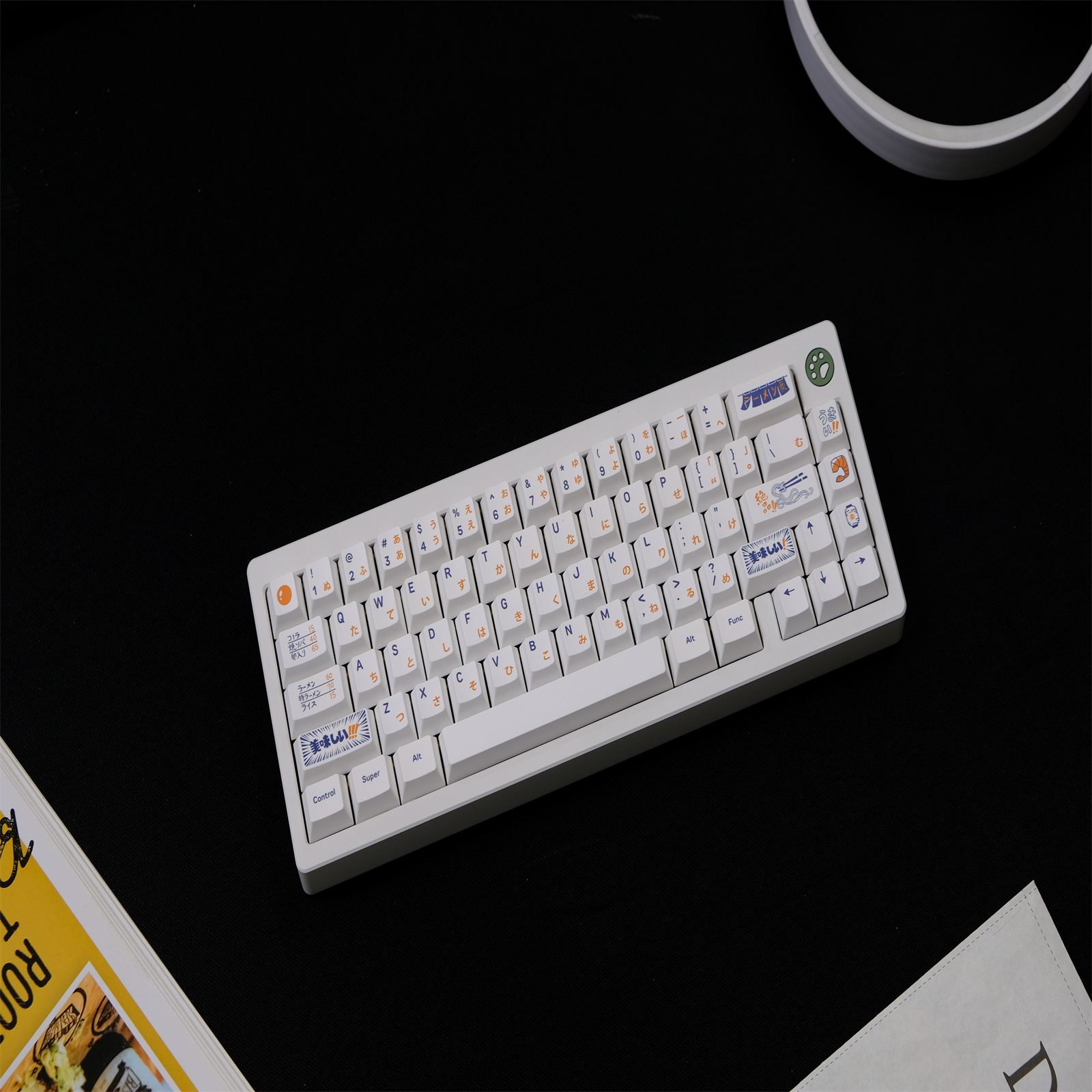 Ichiraku Ramen Keycaps 151 Keys PBT Material Cherry Profile for CHERRY ...