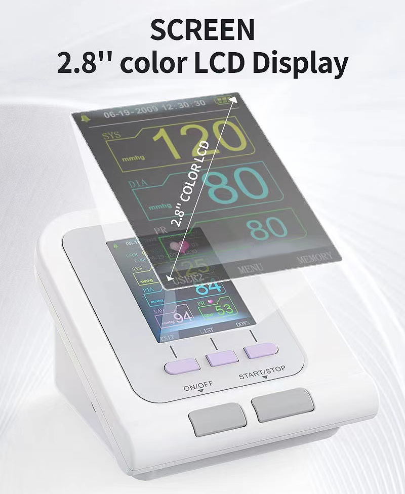 CONTEC08A-VET use Electronic Sphygmomanometer Digital Blood Pressure ...