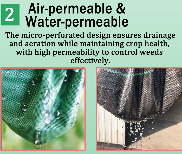 Weedmat Thickened 50M/100M Weed Control Mat Landscape Fabric Durable ...