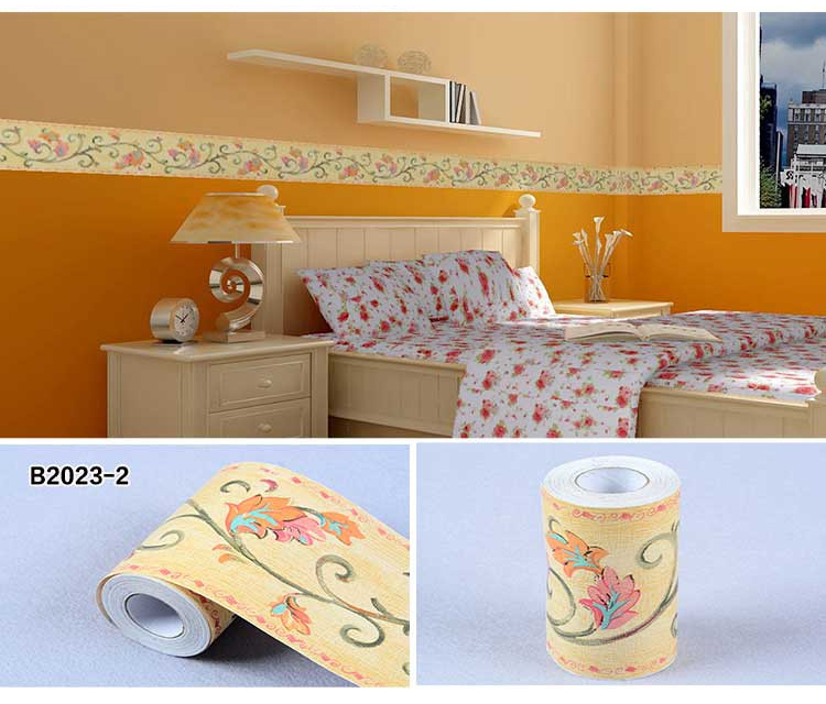Waistline Border Tile Sticker Removable Vinyl Decal Wallpaper Self ...
