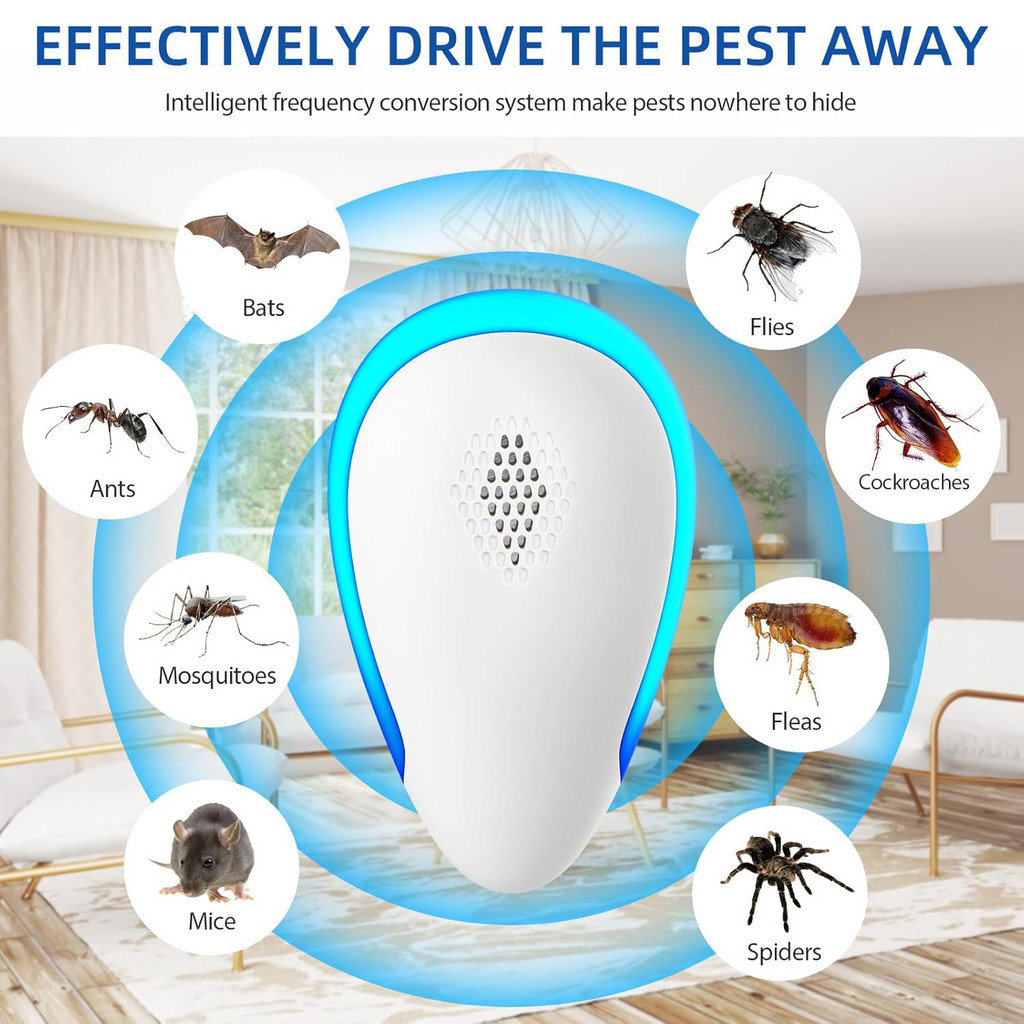 Rat repellent ultrasonic Penghalau tikus No rats in 100 years Pest ...