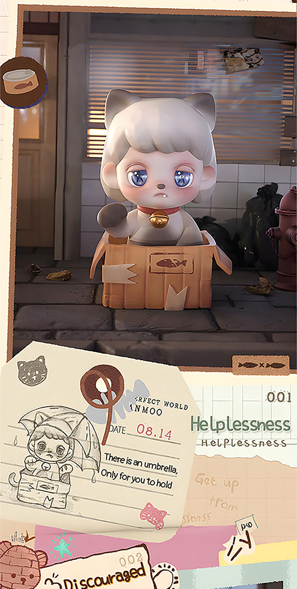 TNTSPACE ANMOO The Perfect World Series Blind Box Figure (Whole Set ...