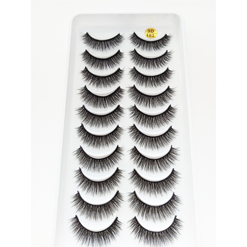 False Eyelashes Are Reusable, Soft And Fluffy, Self-Adhesive Eyelashes ...
