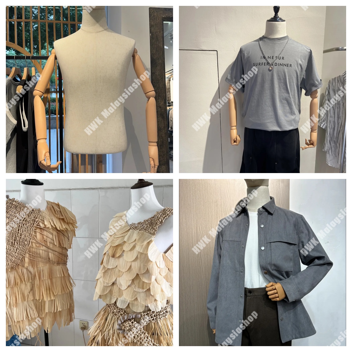 Street Wear Clothing Store Male Model Window rotating Display Stand ...