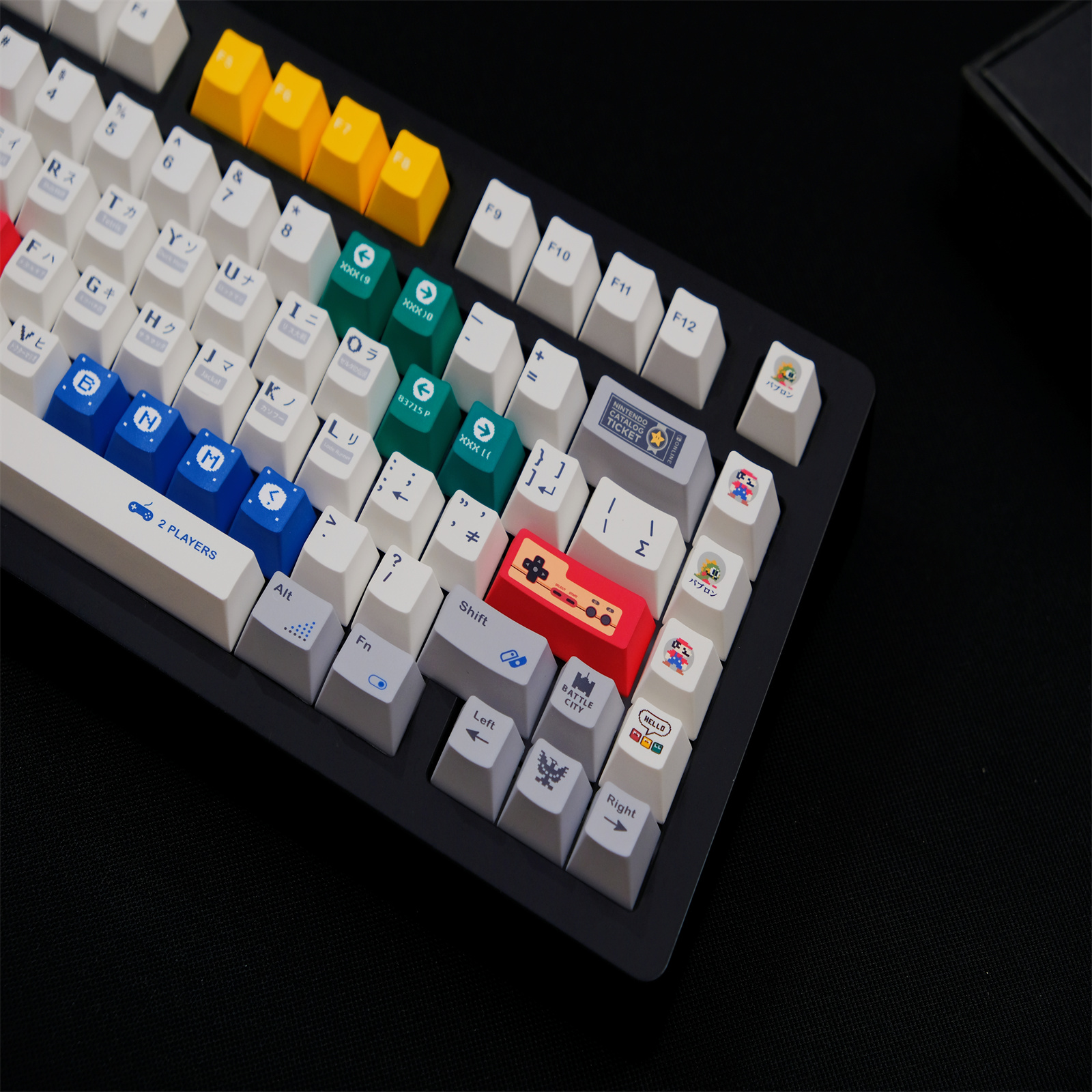GMK Retro Game Keycaps 151 Keys PBT Material Cherry Profile for CHERRY ...
