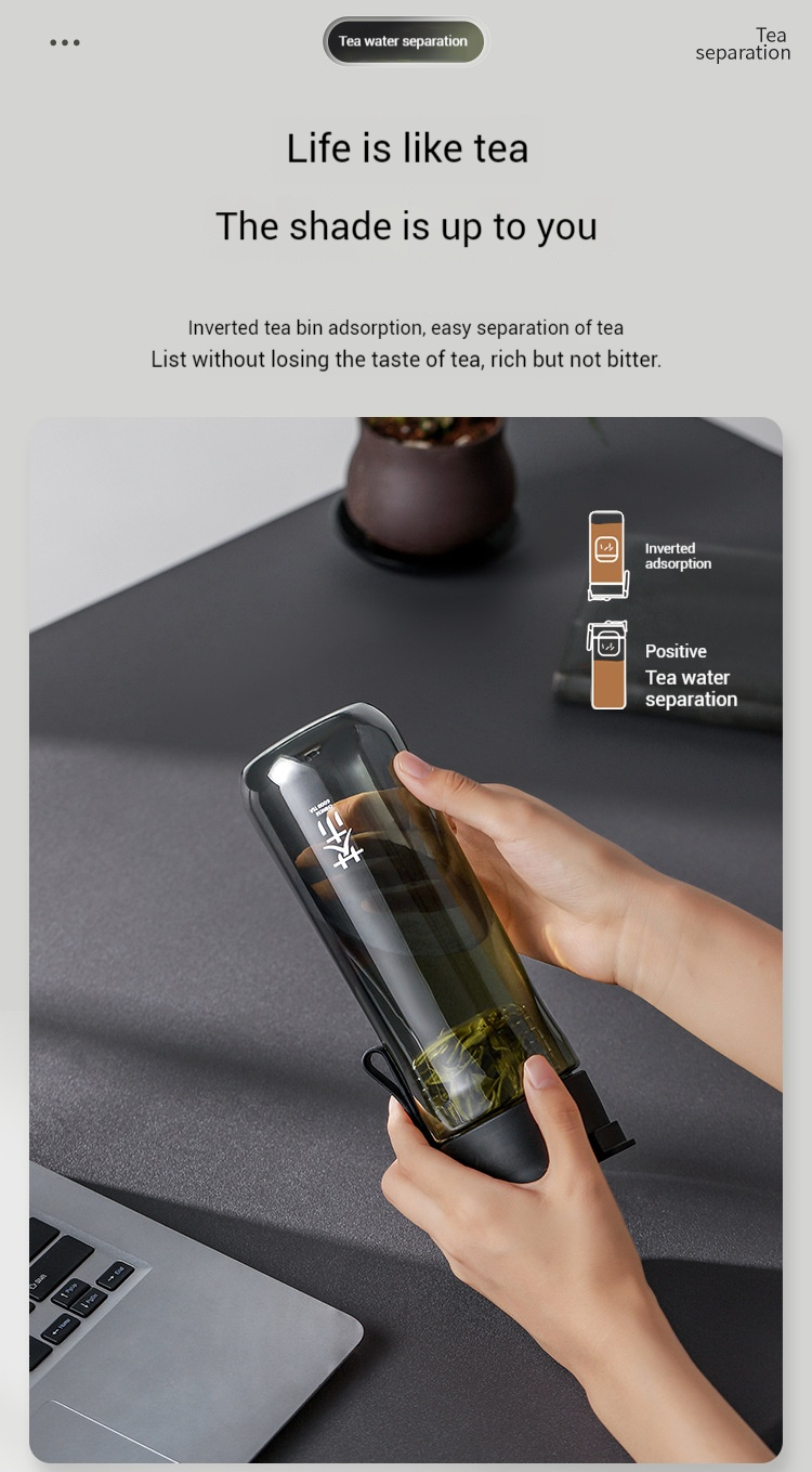 【ALLEN】Tritan 700ml/900ml Water bottle Tumbler tea bottle Tea mug Tea ...