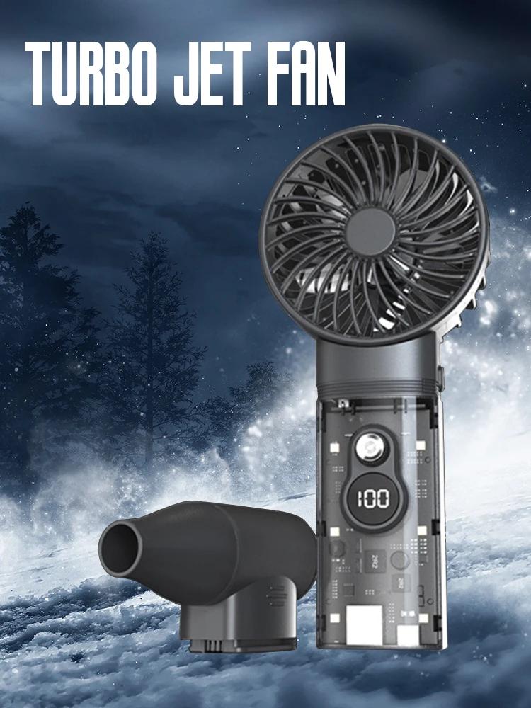 2025 New (10000mAh) Turbo Violent Fan 2in1 Multifunction 100000RPM Jet ...
