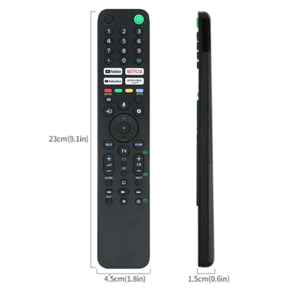 RMF-TX520P Replacement Remote Control for Sony Bravia LCD TV KD-43X80J ...