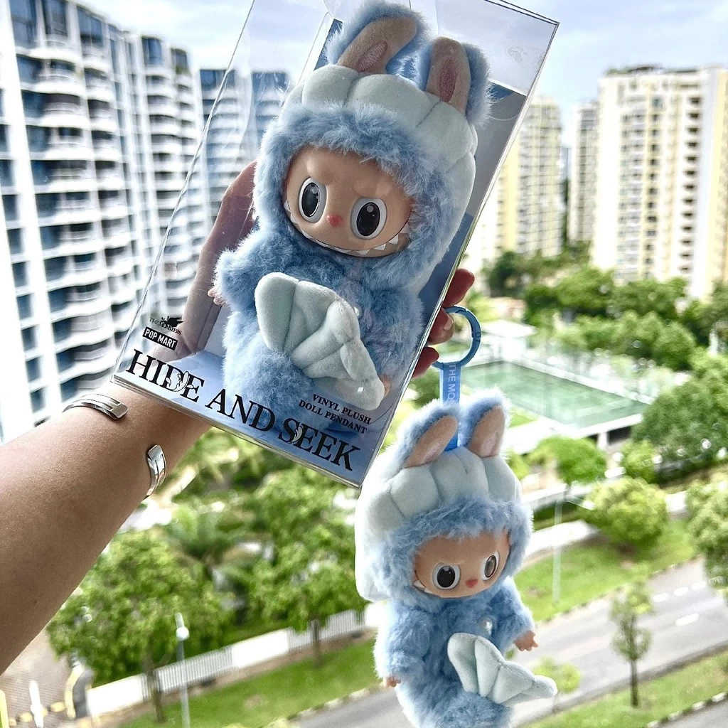 LABUBU Singapore Limited Edition Fishtail Lion Vinyl Doll Bubble Plush ...
