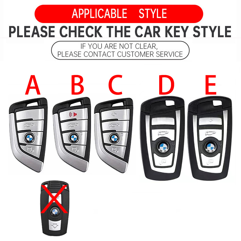 alloy Car Remote Key Case Cover Shell Fob For BMW G20 G30 G11 X1 X3 G01 ...