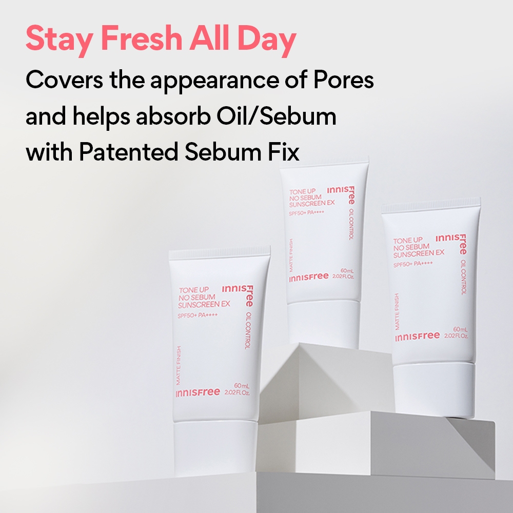 innisfree Sun Care (Intensive Long, Tone Up No Sebum, UV active ...