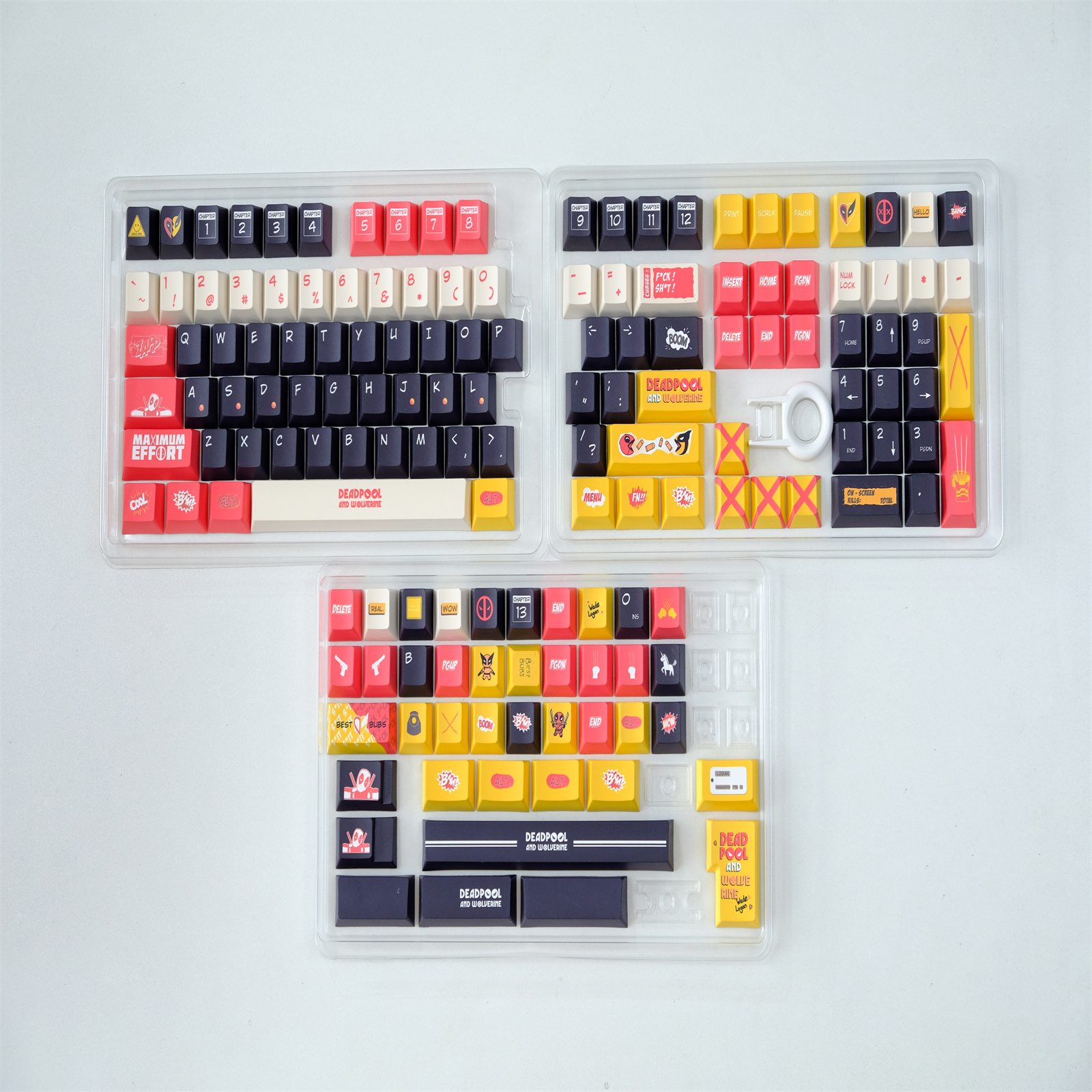 Wolverine Keycaps 150 Keys PBT Material Cherry Profile for CHERRY MX ...