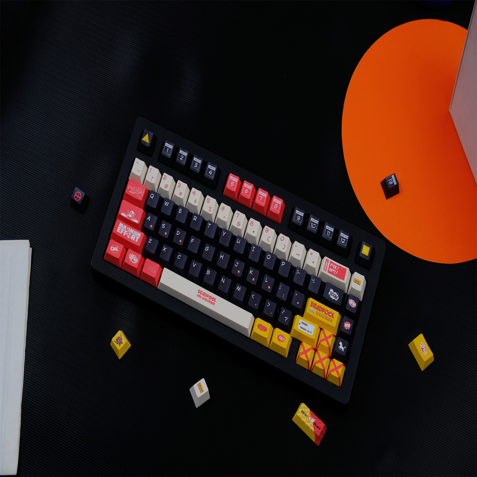 Wolverine Keycaps 150 Keys PBT Material Cherry Profile for CHERRY MX ...