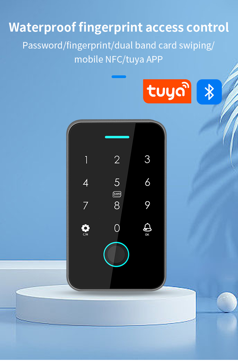 Tuya App Door Access Control System Kits NFC RFID Fingerprint Electric ...
