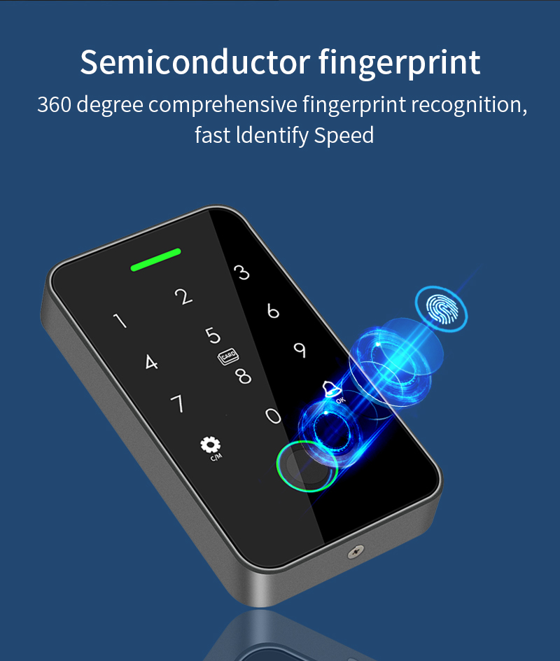 Tuya App Door Access Control System Kits NFC RFID Fingerprint Electric ...