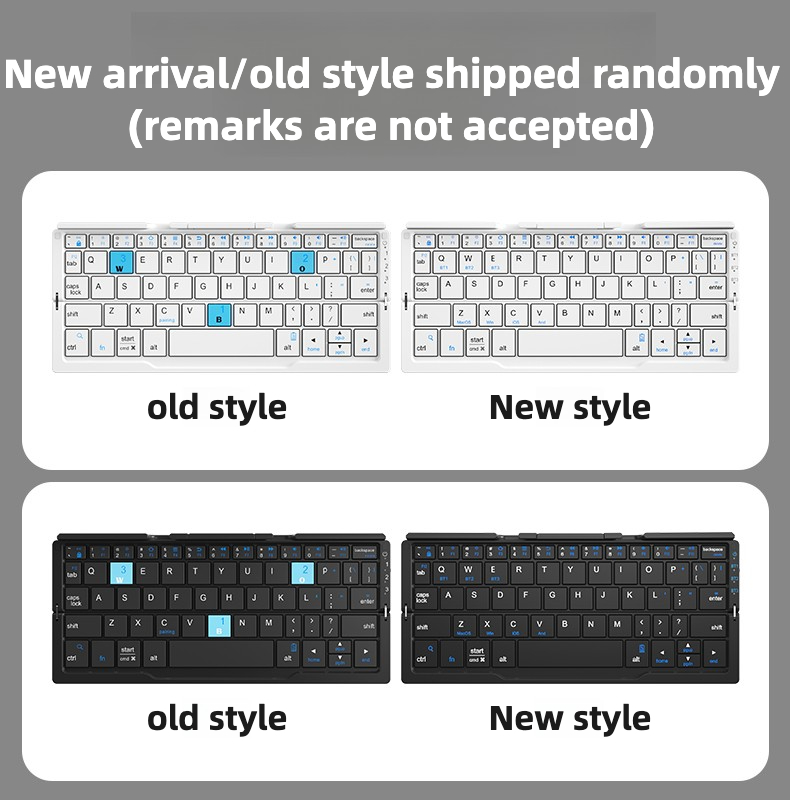 Bow foldable Bluetooth wireless metal Aluminum alloy keyboard and mouse ...