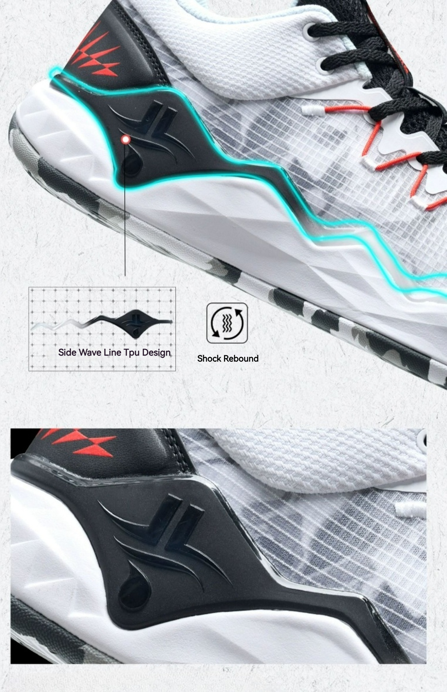 【XTEP】 JLIN-TEAM v2 | Jeremy Lin Team Basketball Shoes Wave Protection ...