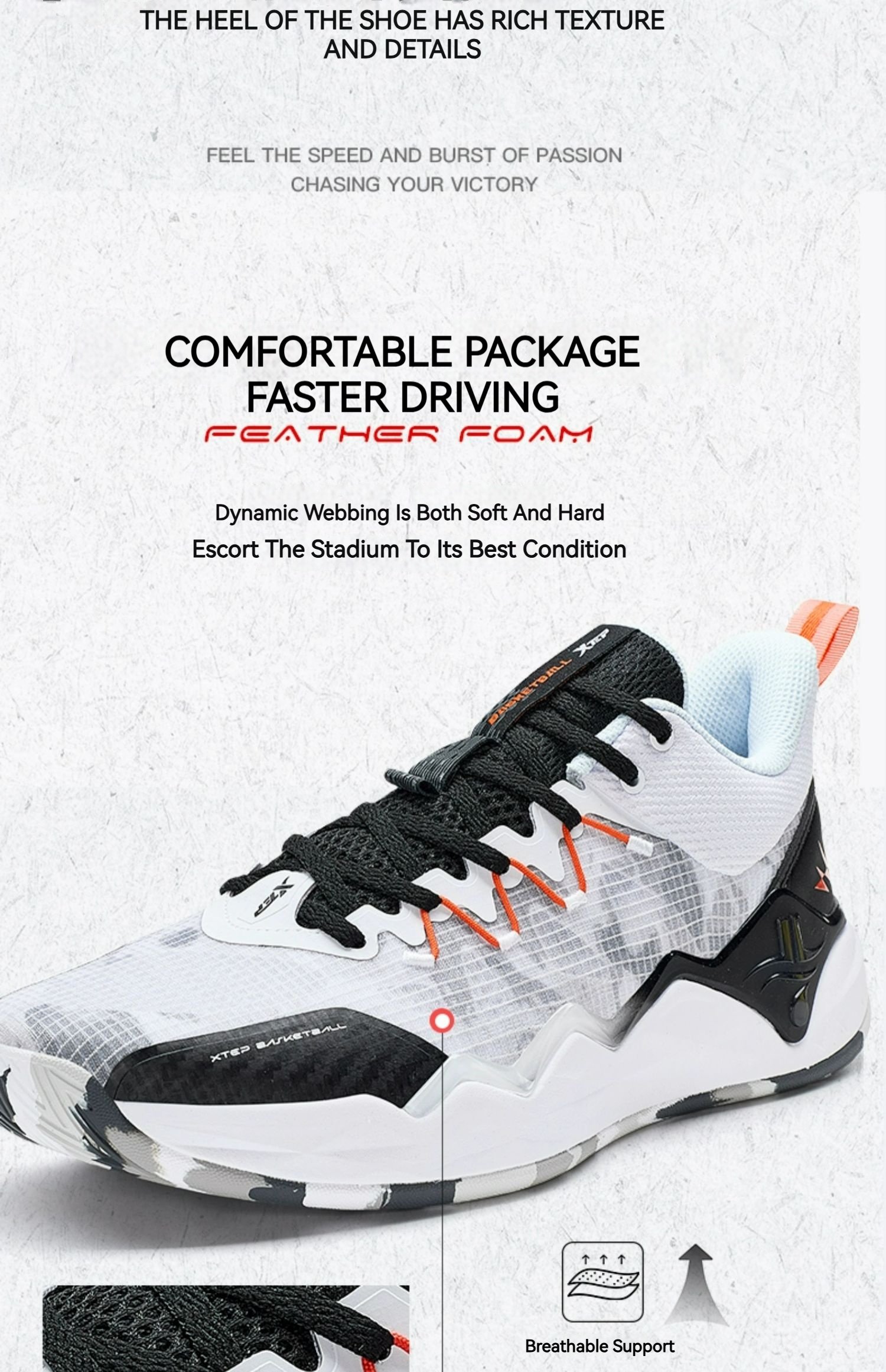 【XTEP】 JLIN-TEAM v2 | Jeremy Lin Team Basketball Shoes Wave Protection ...