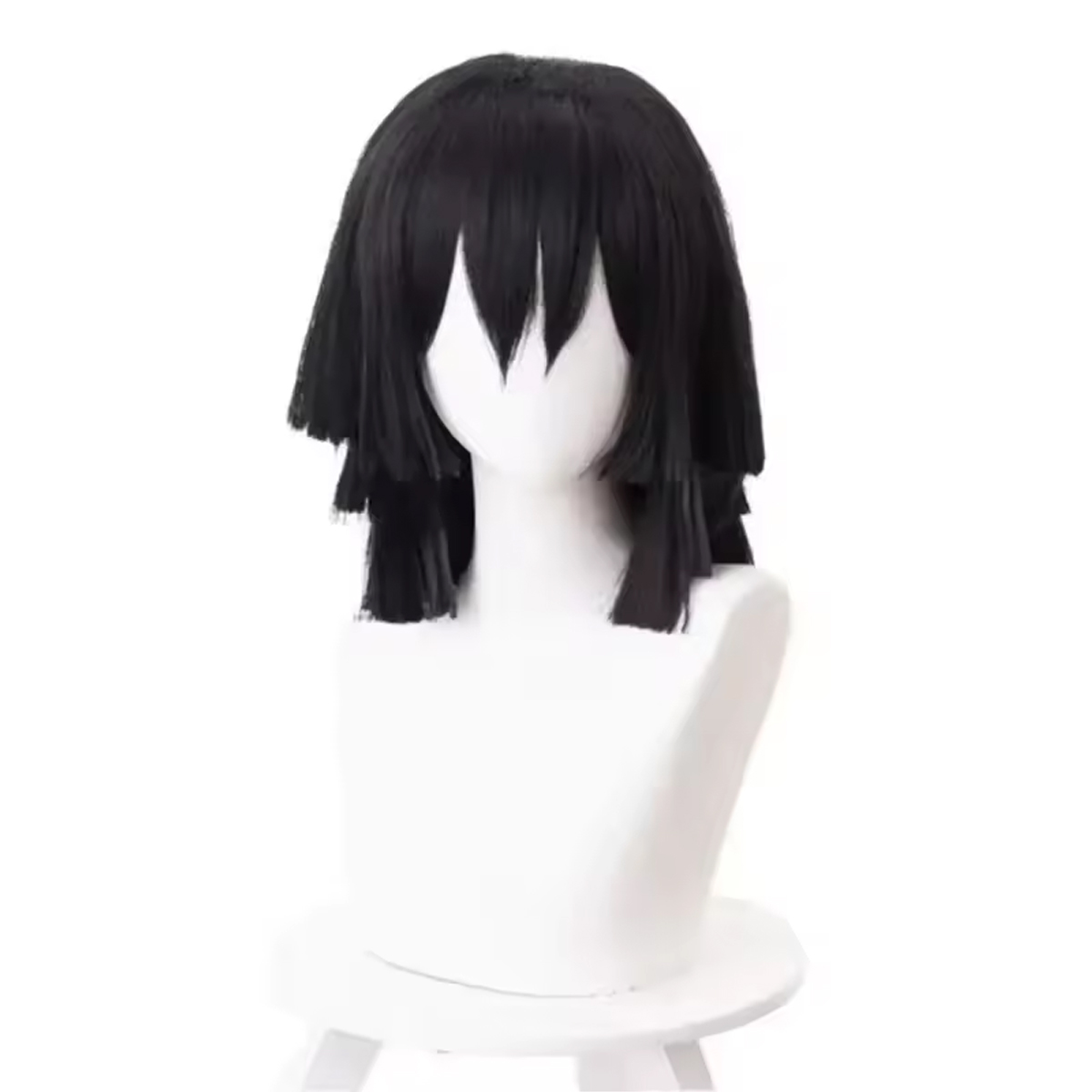 Anime Obanai Iguro Cosplay Haori Cloak with Wig - Perfect for Halloween ...
