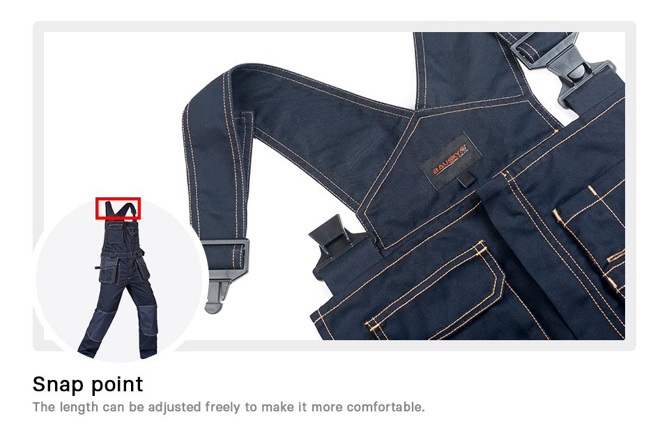 Work Overalls for Men Multi Pockets Work Bib Overalls Workshop ...