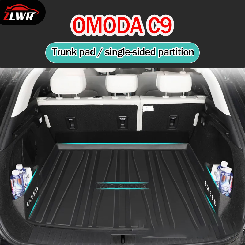 ZLWR OMODA C9 trunk pad TPE material scratch-resistant wear-resistant ...