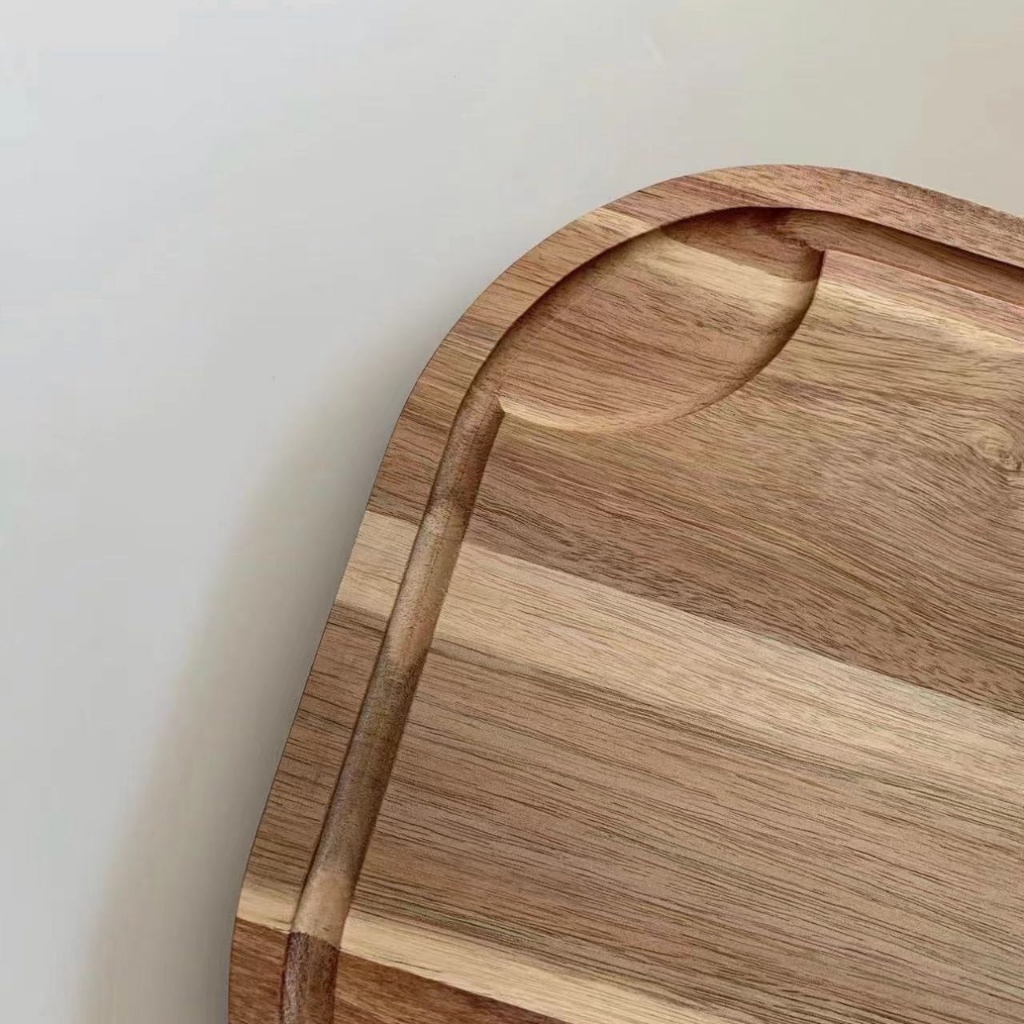 24H SHIP) Italian SMEG Solid Wood Cutting Board Chopping Board Double ...