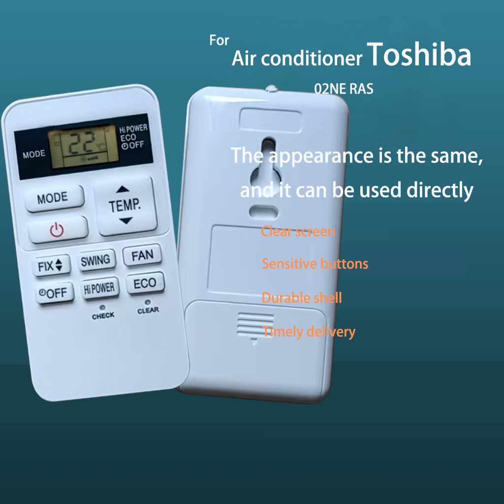 Applicable to Toshiba Air Conditioning Remote Control Model 02NE RAS ...