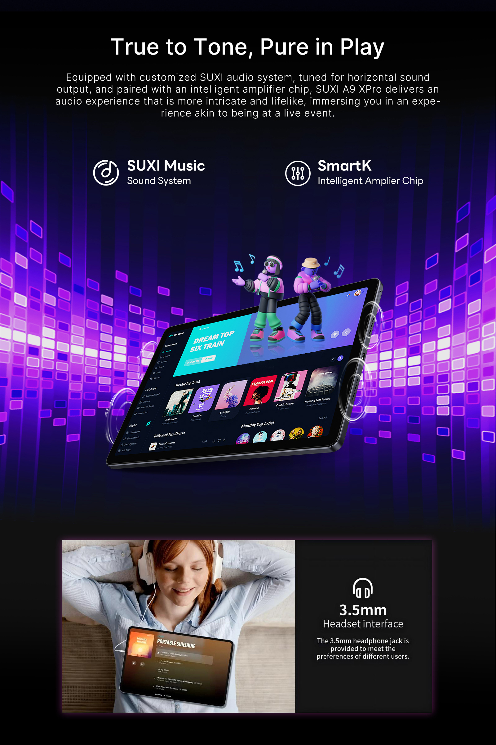 SUXI A9 XPro tablet Android 14 14+256GB 11" 2K 7000mAh Unisoc T616 4G ...