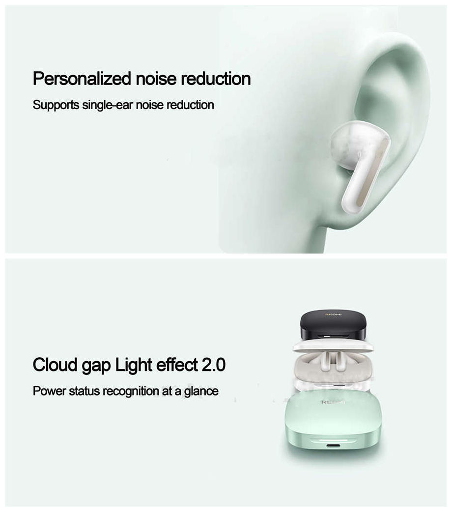 Xiaomi Redmi Buds 7S ANC Wireless Earbuds Dual Drivers 32H Battery ...