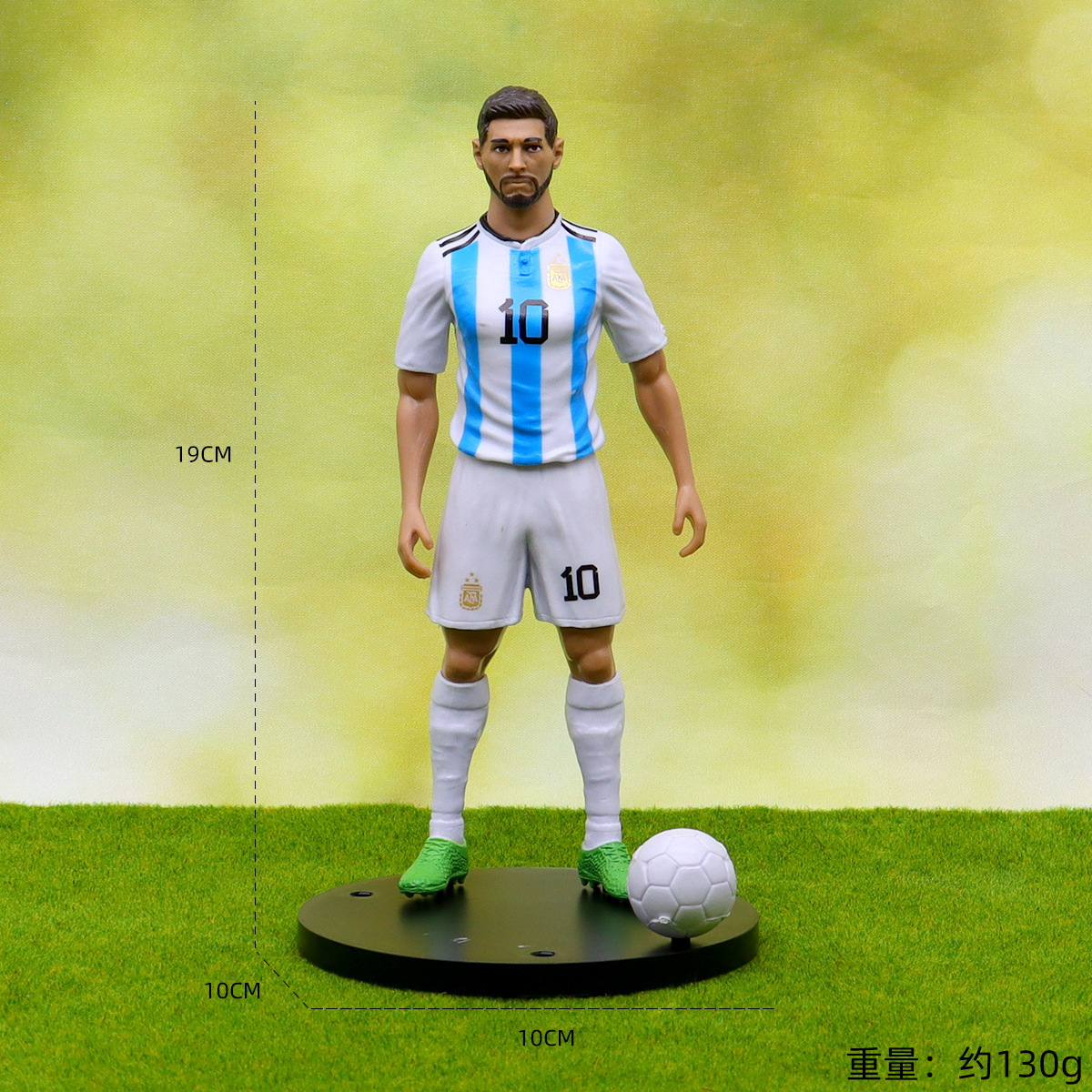 1Pcs 19cm Soccer Star Cristiano Ronaldo Lionel Messi Neymar Kylian ...