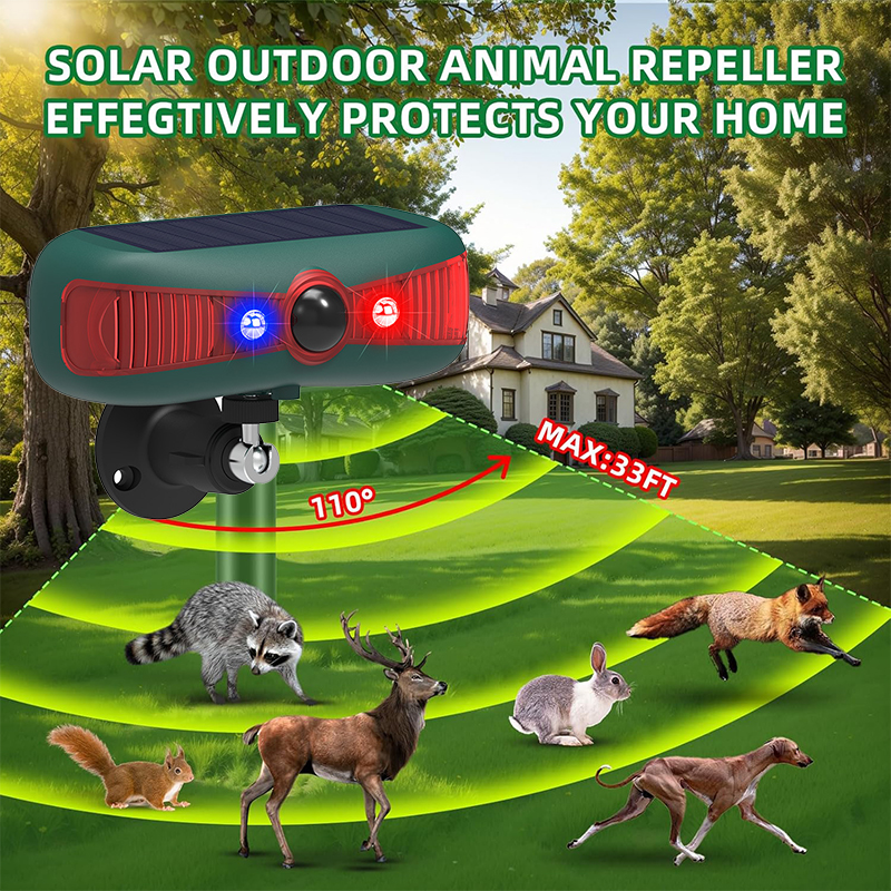 [New 50x Ultrasonic] Monkey Repellent Ultrasonic Refund if useless 2025 ...