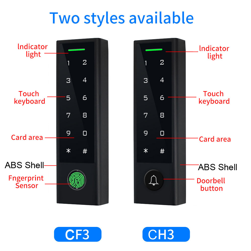 TTLOCK App Fingerprint Access Control Keypad Smart Phone Entry Relay IC ...