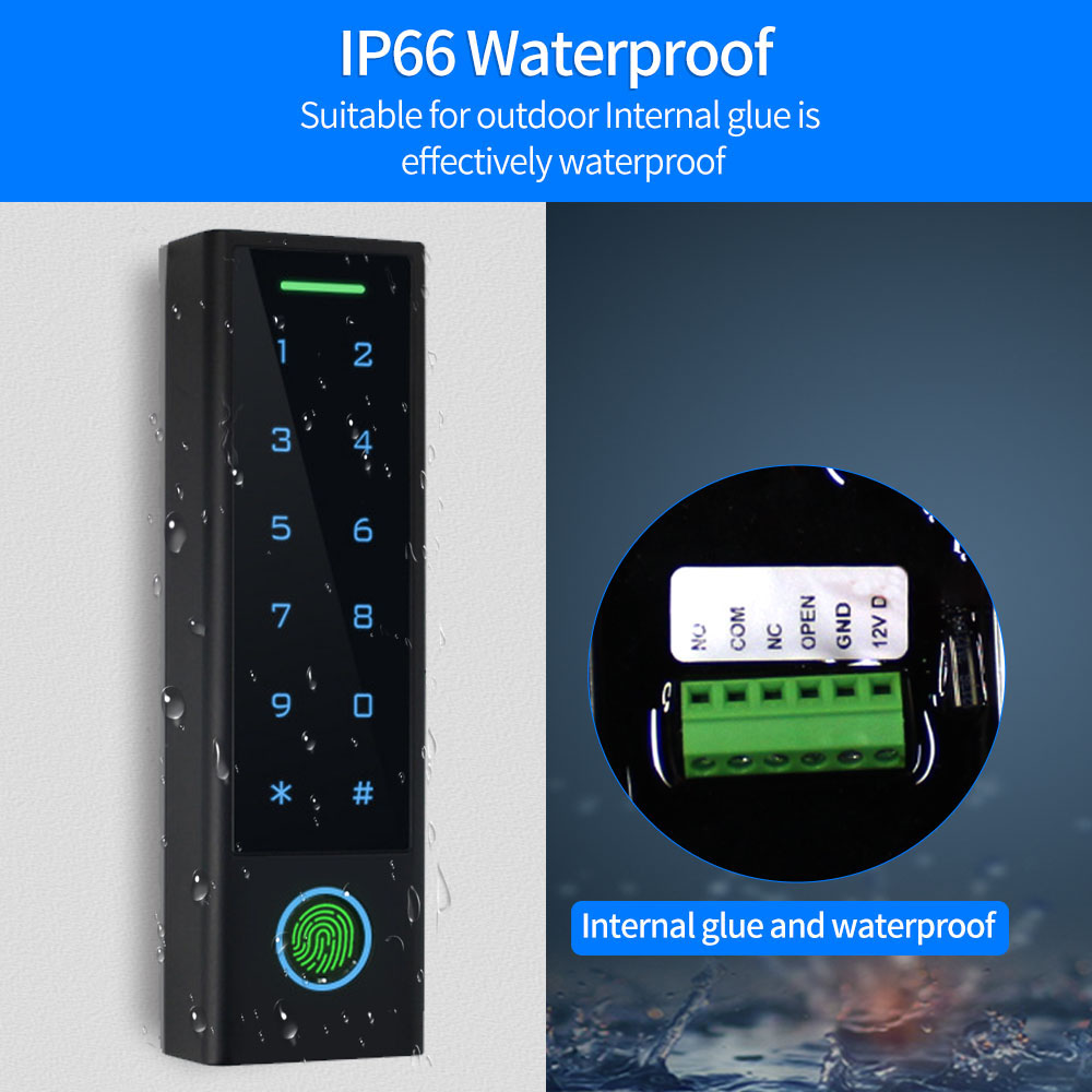 TTLOCK App Fingerprint Access Control Keypad Smart Phone Entry Relay IC ...