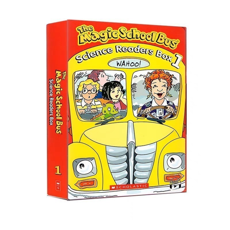 20 Books/set The Magic School Bus Science Readers Kids Coloring Reading ...