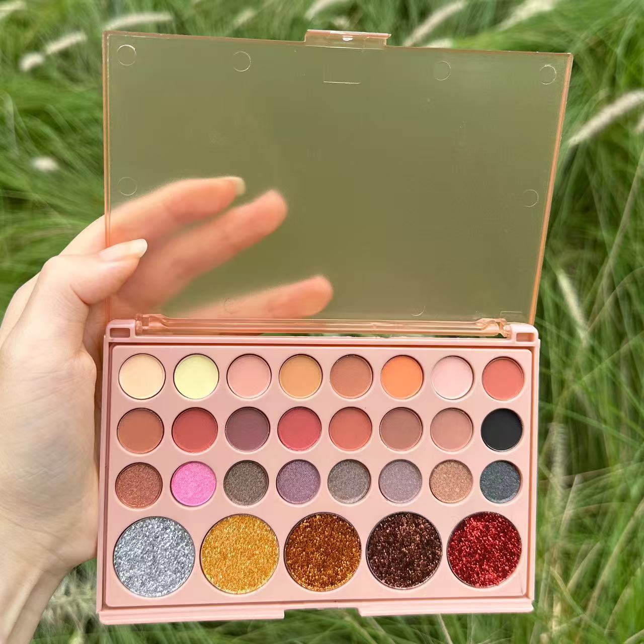 Popfeel 29-color Eyeshadow Palette – High Pigment, Shimmer & Matte for ...