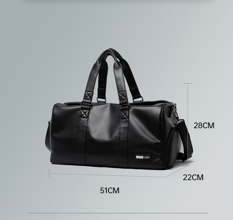 SEPTWOLVES Gym bag men's wet and dry separation travel bag large ...