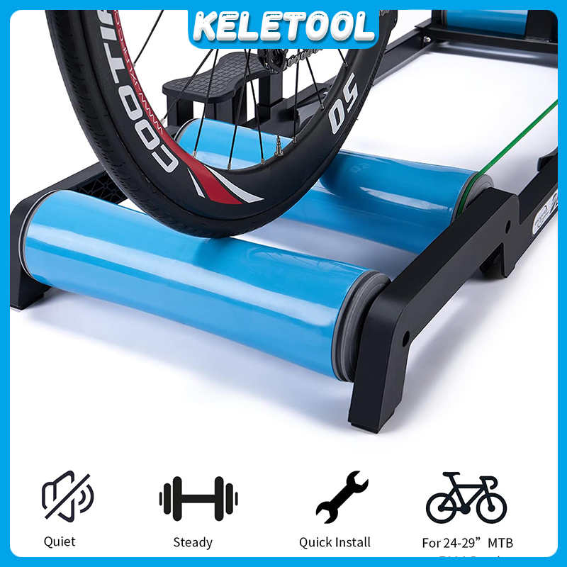 Bike Trainer DEUTER GT01Indoor Bike Trainer Rollers 2 in 1MTB Road Bike Rollers 24-29 inches ...