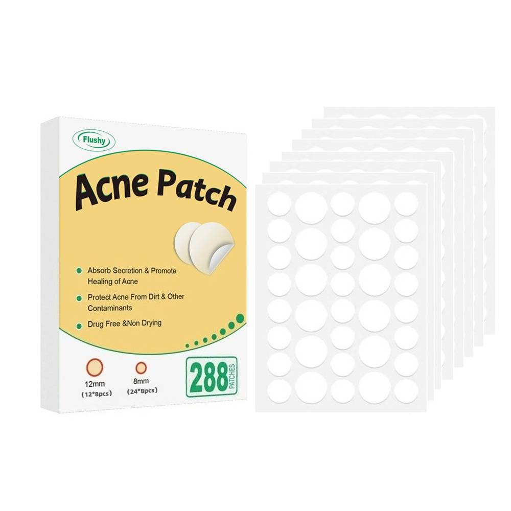 288PCS Pimple Patches for Face, Hydrocolloid Acne Patches for Covering ...
