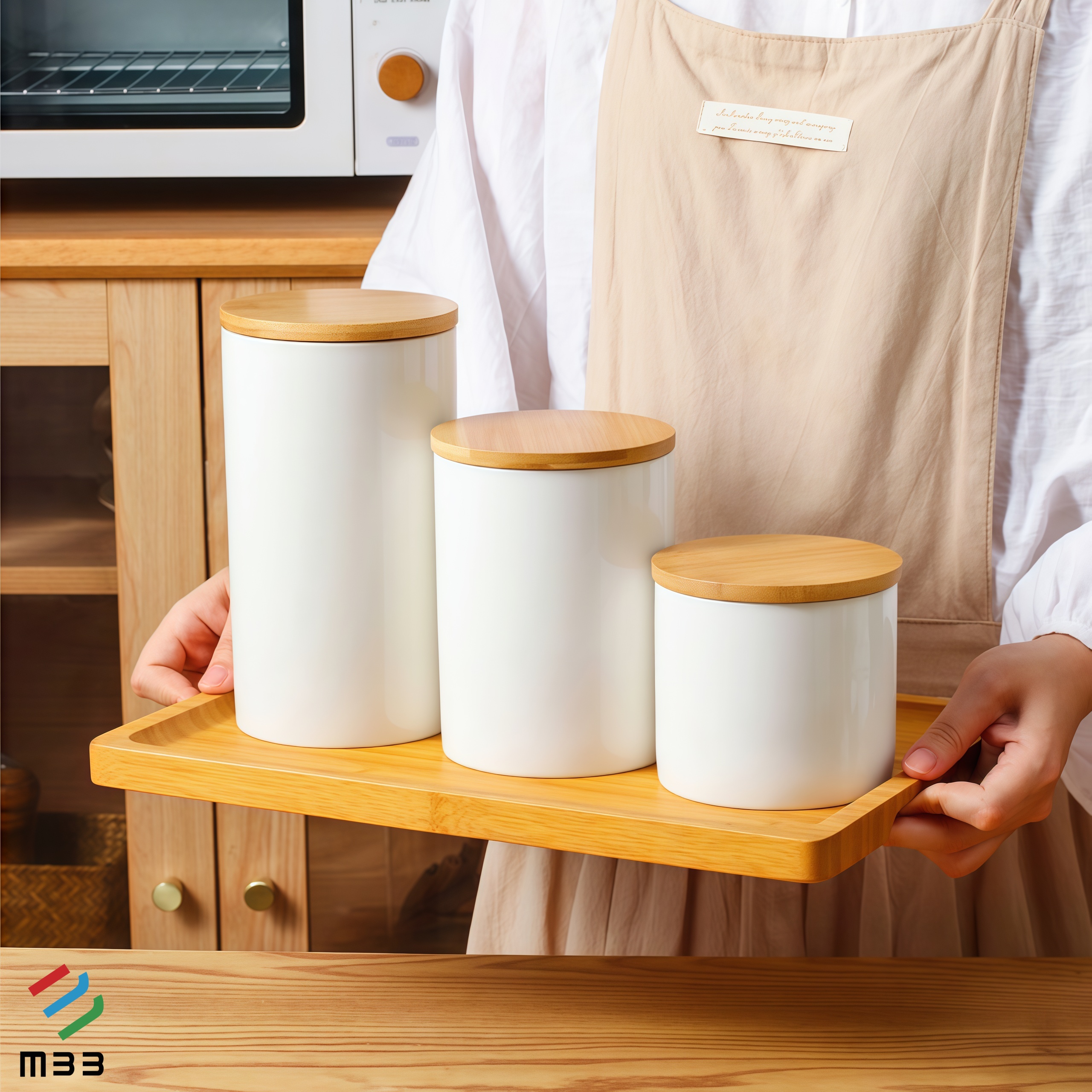 MBB Ceramic Sealed Containers with Lid - Heat-Resistant Storage Jar for ...