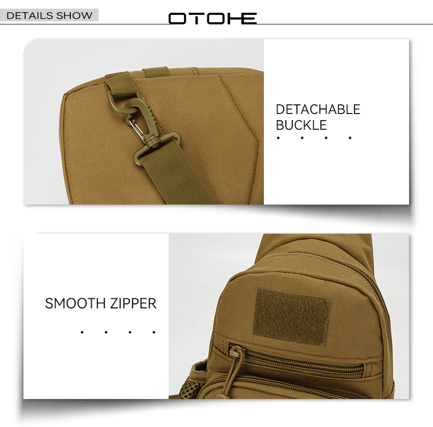 OTOHE Multifunctional Chest Bag Men Outdoor Hiking Bag Waterproof ...