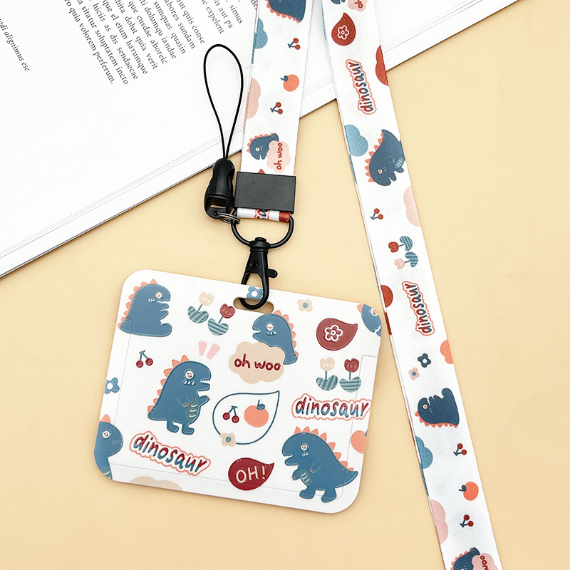 Cute Cartoon Push-Pull Card Sleeve | Adorable Holder For Bus, Meal ...