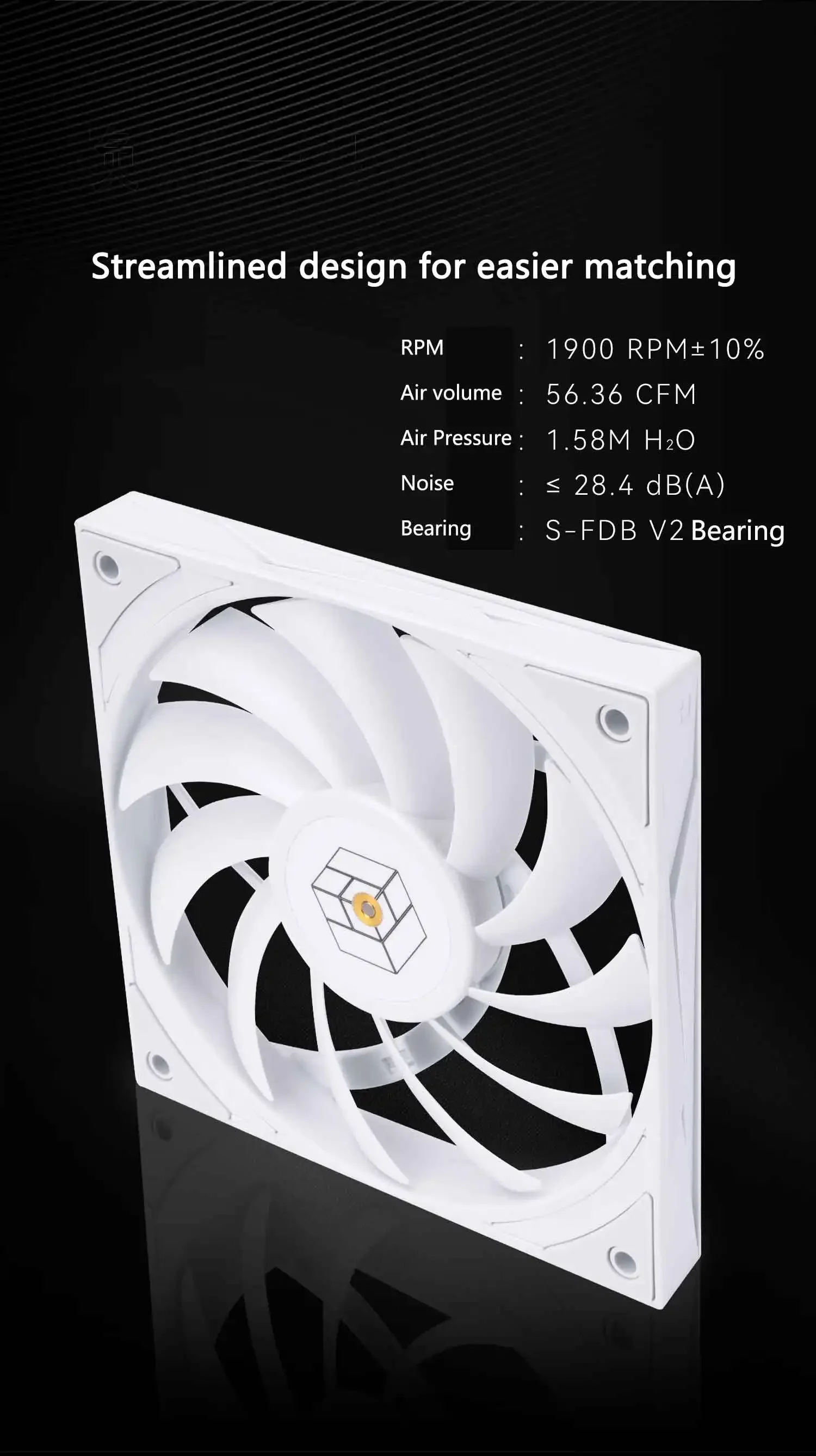 Thermalright TL-H12015B CPU Fan 12cm Chassis Fan 15mm Slim Fan 1900RPM ...