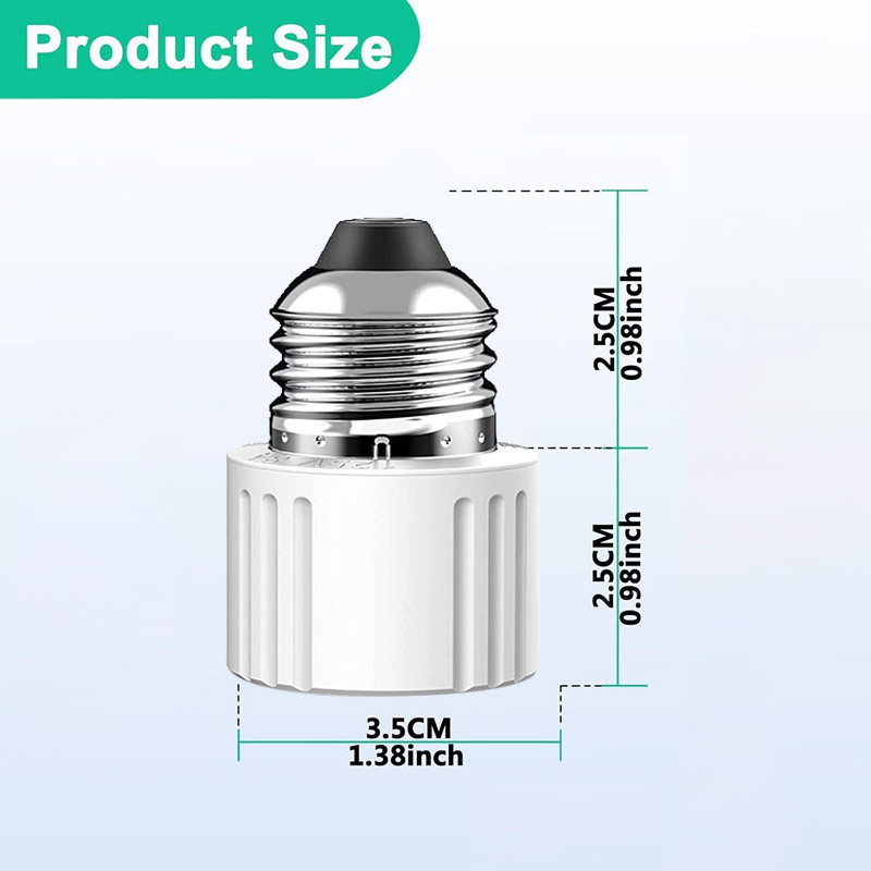 E26 Lamp Head Conversion Head Is Easy To Use And Install, And Can ...
