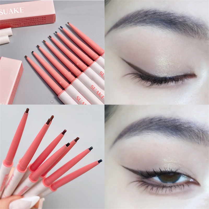 SUAKE Smooth Versatile Waterproof Eyeliner Pencil Non-Smudge Eye Makeup ...
