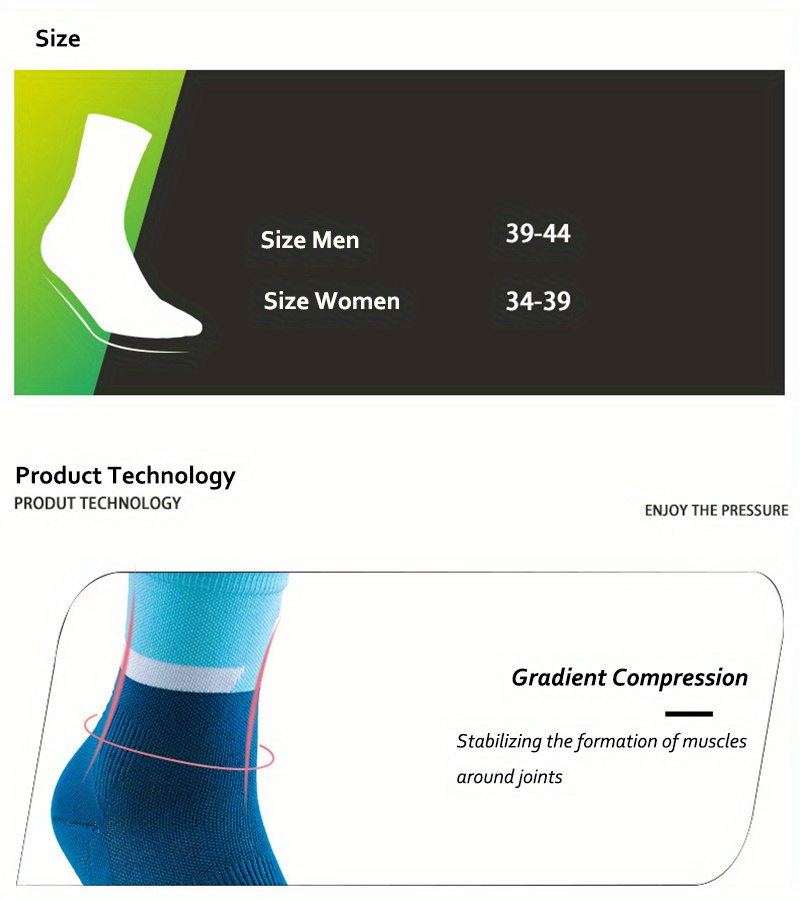 Professional Sports Socks Mid-Tube Socks Men Breathable And Shock ...