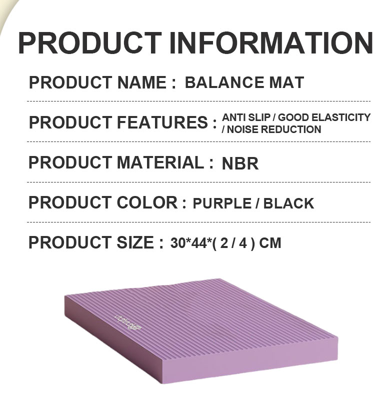NBR Folding Fitness Board Support Balance Pad Balance Pad Kneeling Pad ...