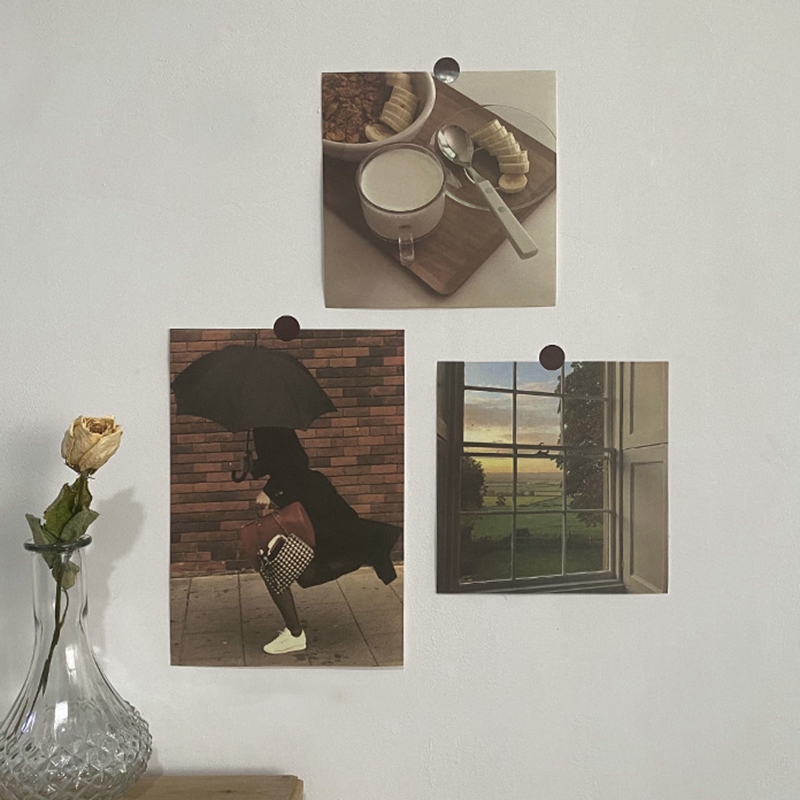 New Set of 13/14 Beautiful Retro Style Decorative Wall Posters Set ...