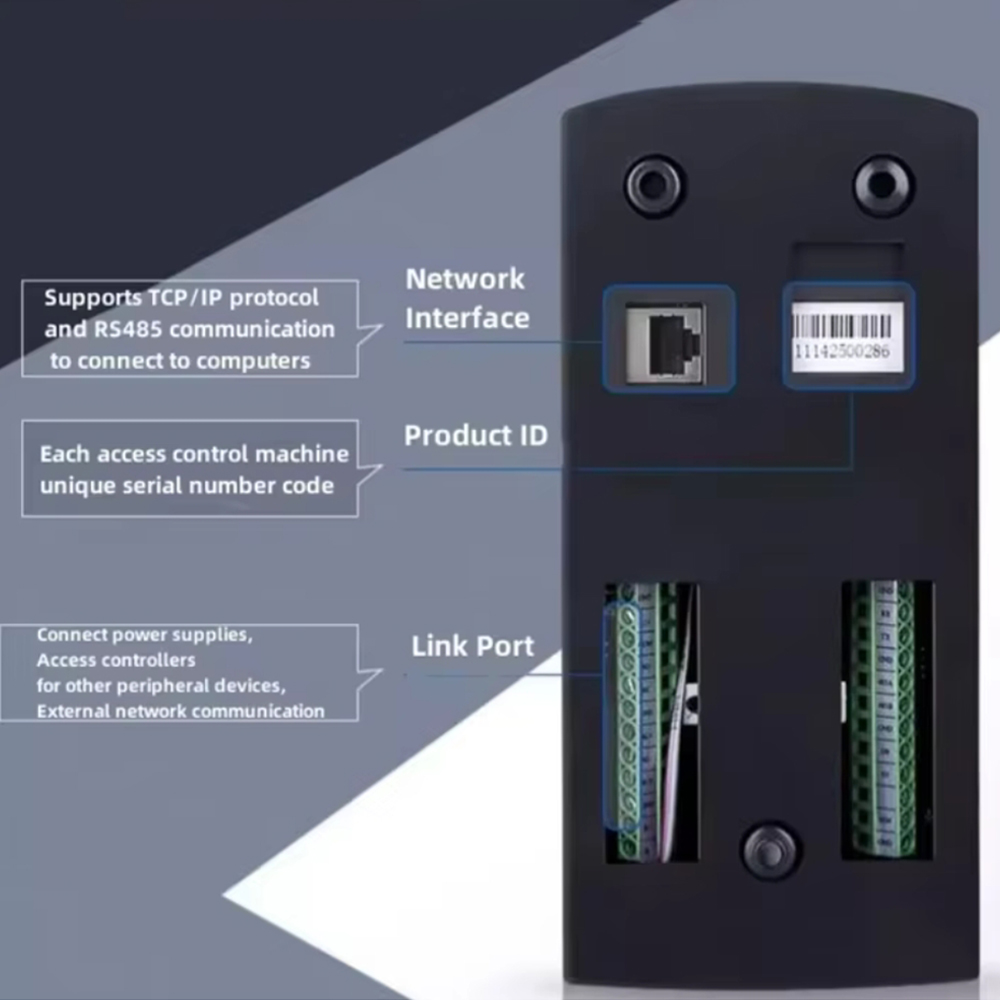 ZKTeco Fingerprint Time Attendance Access Control System TCP/IP RS485 ...