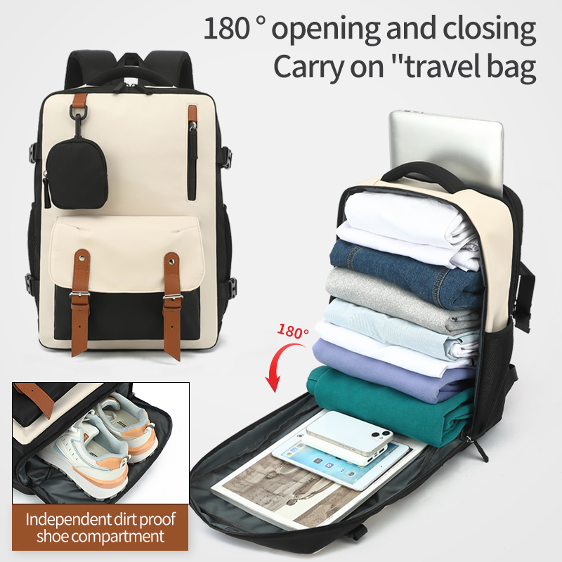 my available Travel Backpack women Waterproof flight approved Bagpack ...