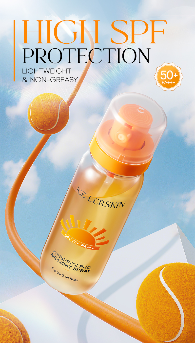 【Clearance Sale】ICE LERSKIN Sunscreen Spray SPF 50 PA++++ Multi-effect ...